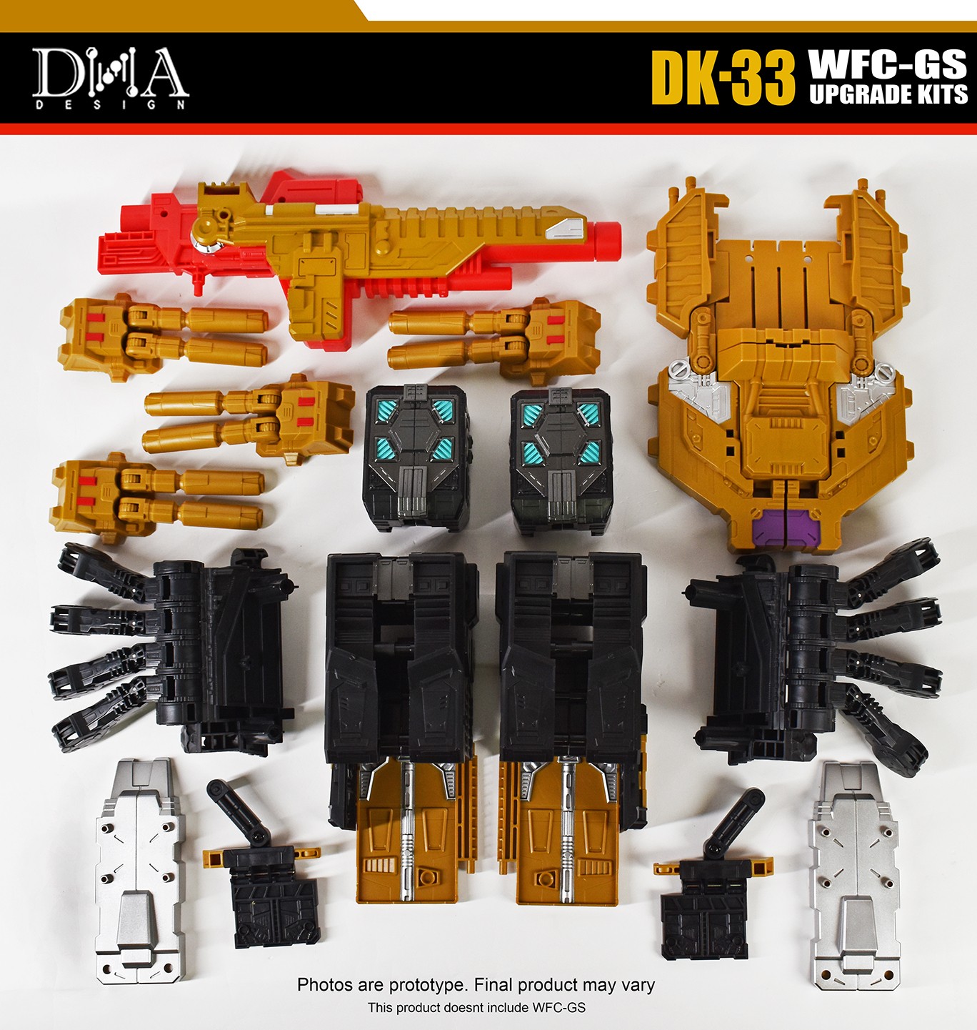 [Pre-order] DNA DESIGN DK-33 UPGRADE KIT,Pre-order